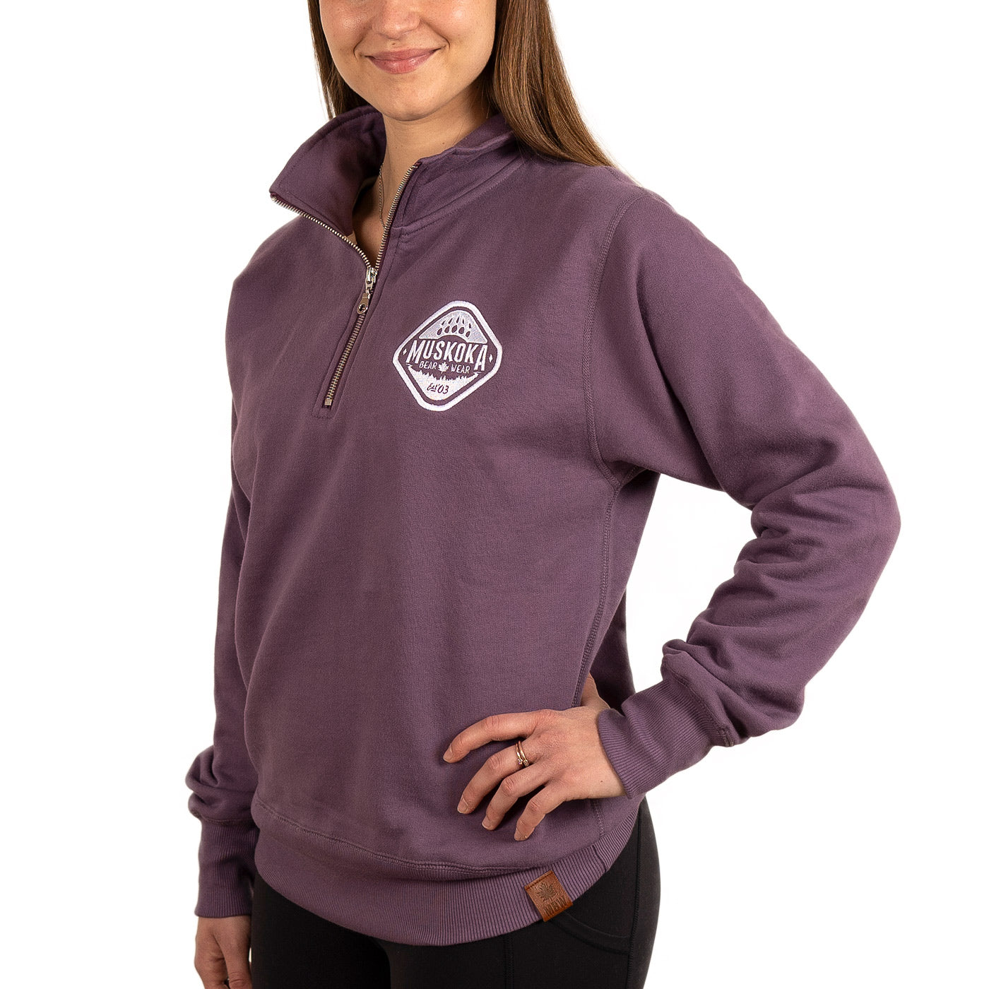 Ladies Quarter Zip - SALE – Muskoka Bear Wear